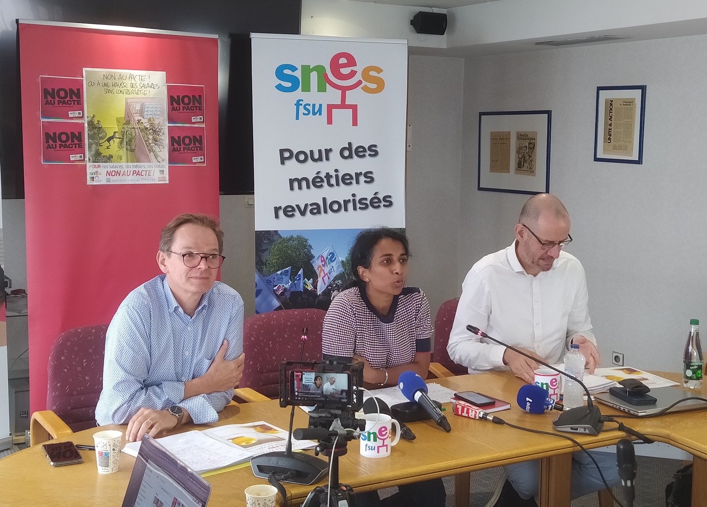 Conférence de presse de rentrée - SNES-FSU