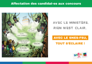 Affectations stagiaires concours 2026 - SNES - Syndicat National des ...